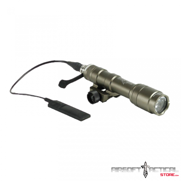 Scout Flashlight (Color: Bronze) w/pressure pad by Bravo Airsoft ...