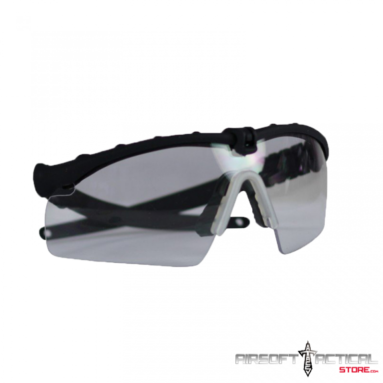 Tactical Eye Pro (Clear Lense, Black Frame) by Bravo Airsoft – Airsoft ...