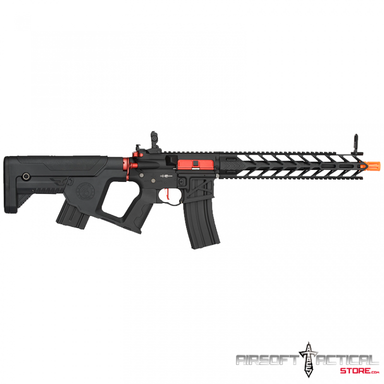 M4 Enforcer Night Wing Skeleton (Color: Black/Red) AEG by Lancer ...