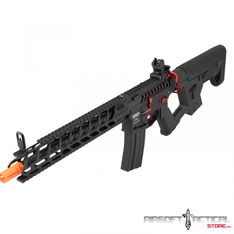 M4 Enforcer Night Wing Skeleton (Color: Black/Red) AEG by Lancer ...