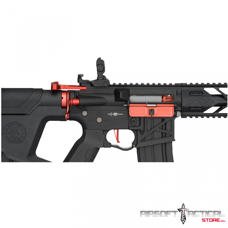 M4 Enforcer Night Wing Skeleton (Color: Black/Red) AEG by Lancer ...
