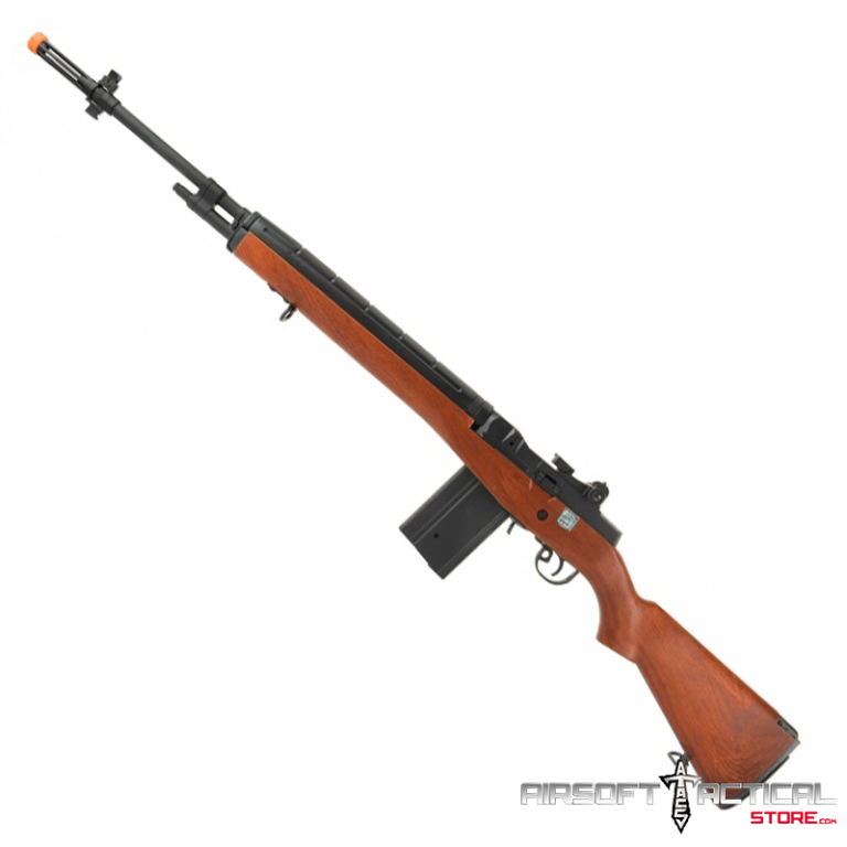 Full Metal M14 Faux Wood Rifle AEG by Echo1 – Airsoft Tactical Store