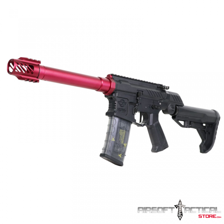 SSG-1 Airsoft Rifle w/ Variable Angle Stock and ETU MOSFET (Color: Red ...