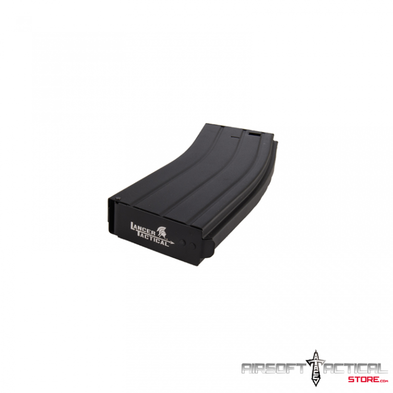 High Capacity Flash Magazine for M4 (Color: Black) Series AEG by Lancer ...