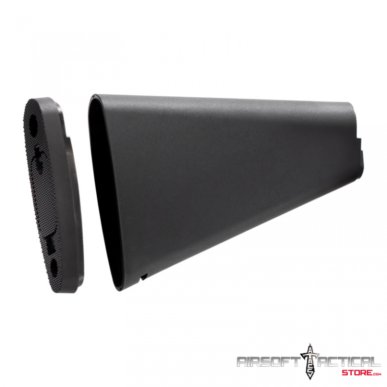 Stubby Fixed Stock for M4/M16 Series Airsoft AEG by Lancer Tactical ...