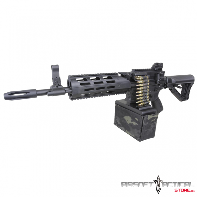CM16 Lightweight LMG Stealth by G&G Armament – Airsoft Tactical Store