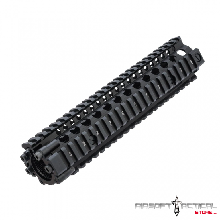 Daniel Defense MK18 M4A1 RIS II Airsoft CNC Aluminum RIS (Color: Black ...