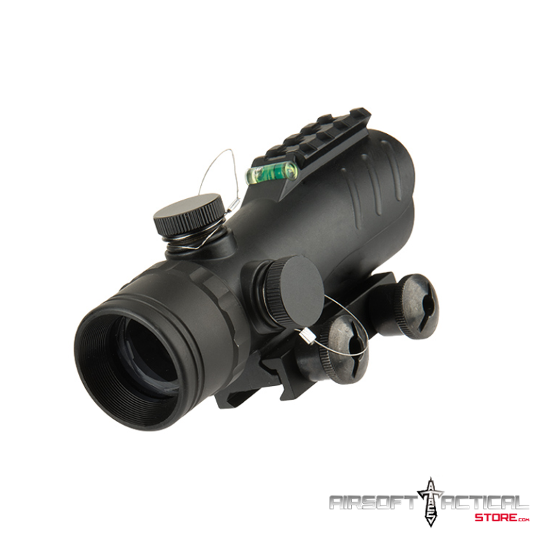 Enclosed Red Dot Sight w/ Top Optic Rail (Color: Black) by Lancer ...