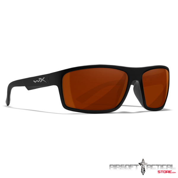 WX PEAK Frame Color Matte Black Lens Color CAPTIVATE™ Polarized Copper ...