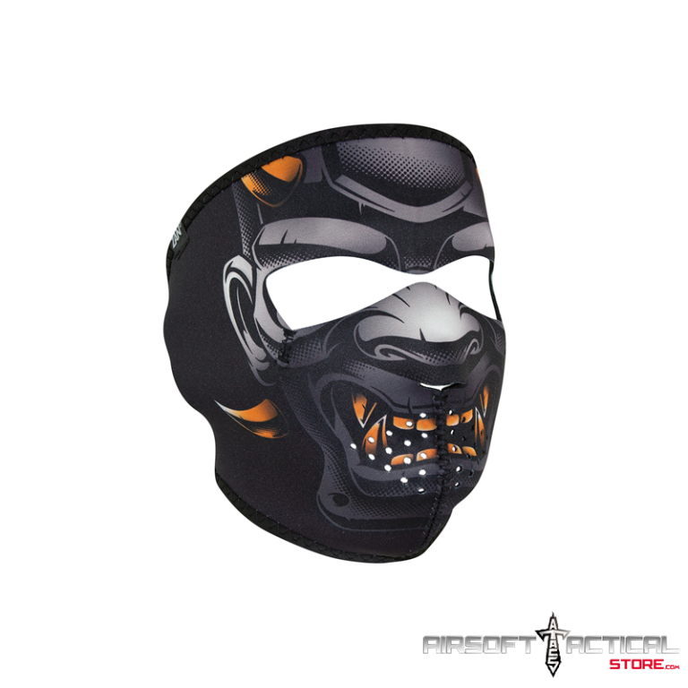 Full Mask Neoprene Horned Demon by Zan Headgear – Airsoft Tactical Store