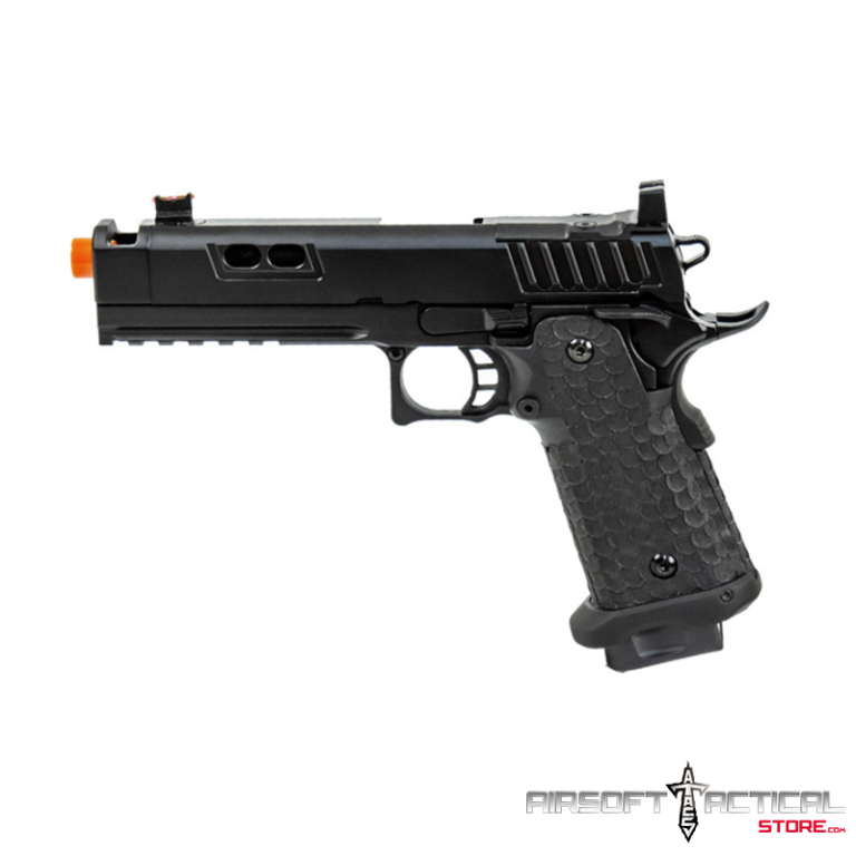 R604 Hi-Capa Gas Blowback Airsoft Pistol (Color: Black) by Army ...
