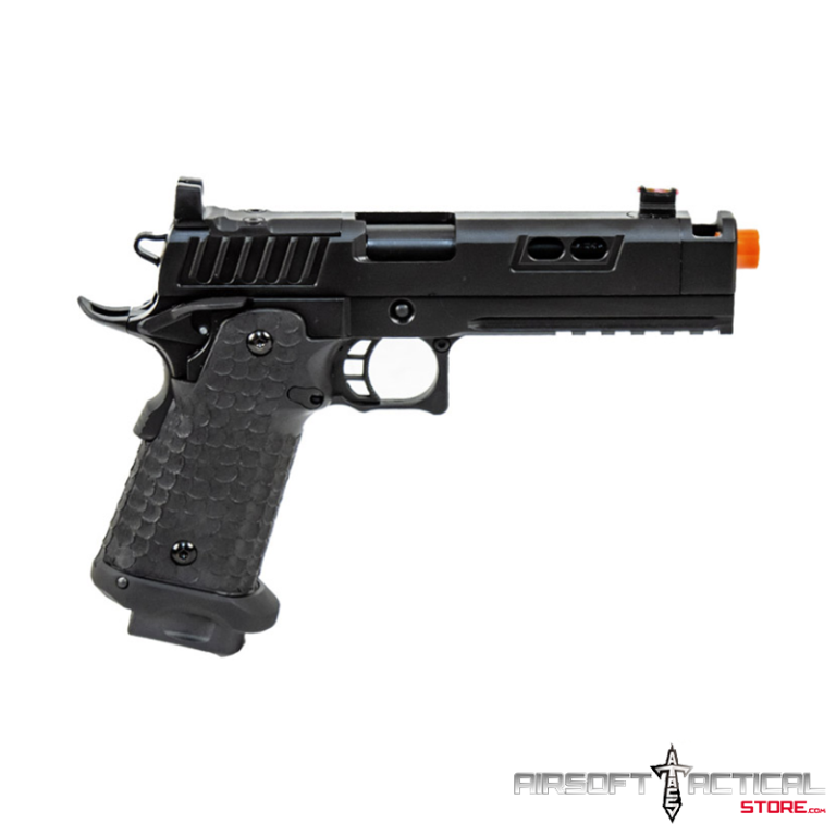 R604 Hi-Capa Gas Blowback Airsoft Pistol (Color: Black) by Army ...