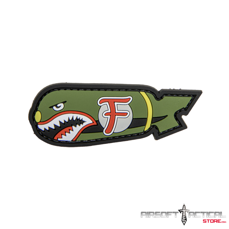 F-Bomb Shark PVC Patch – Airsoft Tactical Store