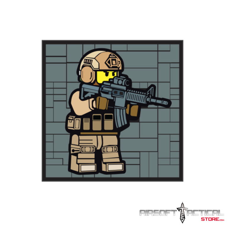 Lego Soldier PVC Patch – Airsoft Tactical Store